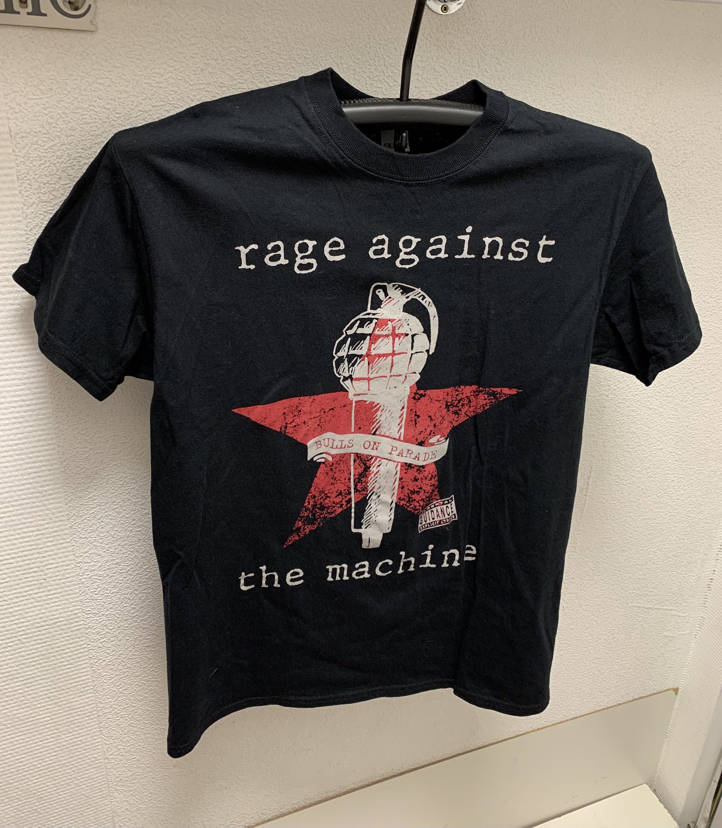 Band Tees Rage against the machine rock band black t-shirt M | Grailed