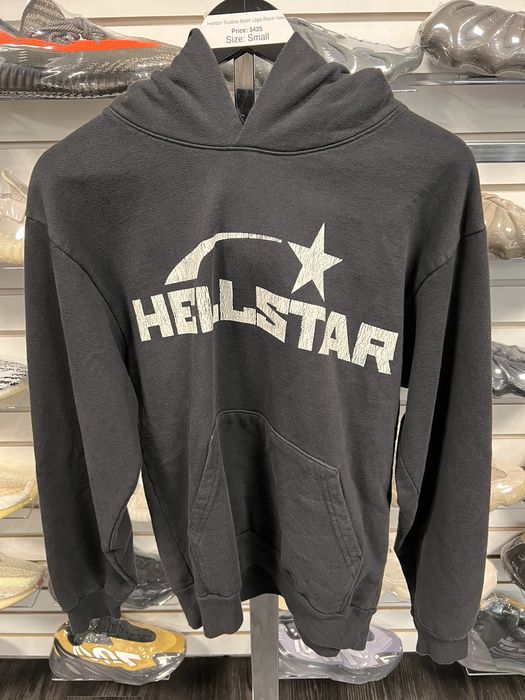 HELLSTAR Hellstar Studios Basic Logo Black Hoodie | Grailed