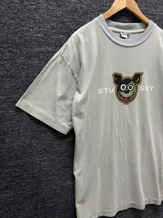 Vintage Vintage 90s Stussy Dog Rare Og Logo Tees | Grailed