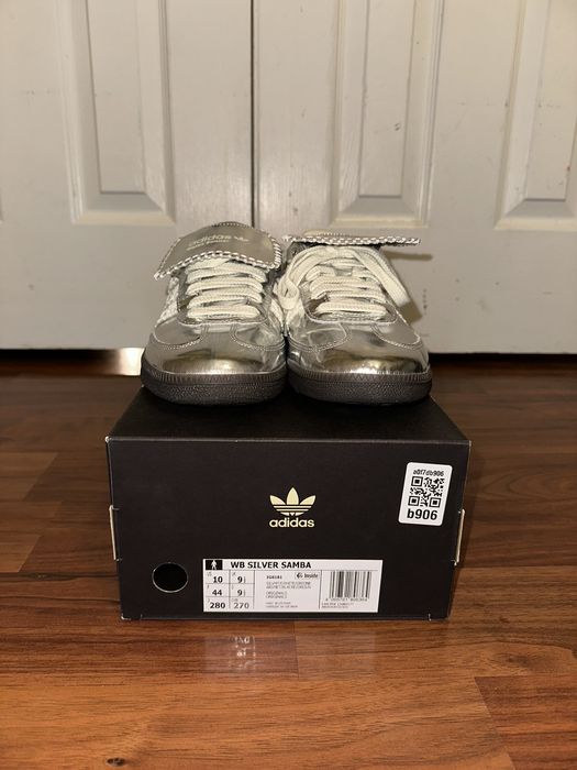 Adidas Wales Bonner Metallic Sambas | Grailed
