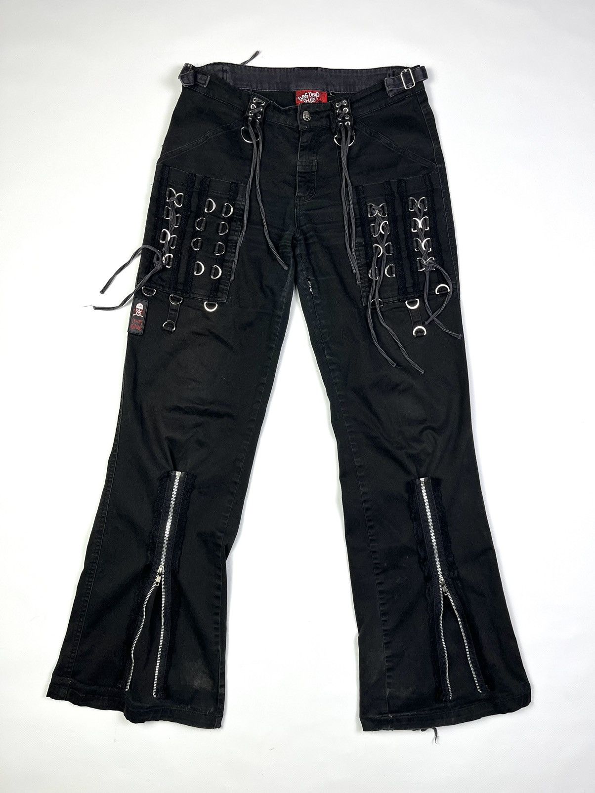 Avant Garde × Japanese Brand × Vintage Living Dead Souls Bondage Pants ...