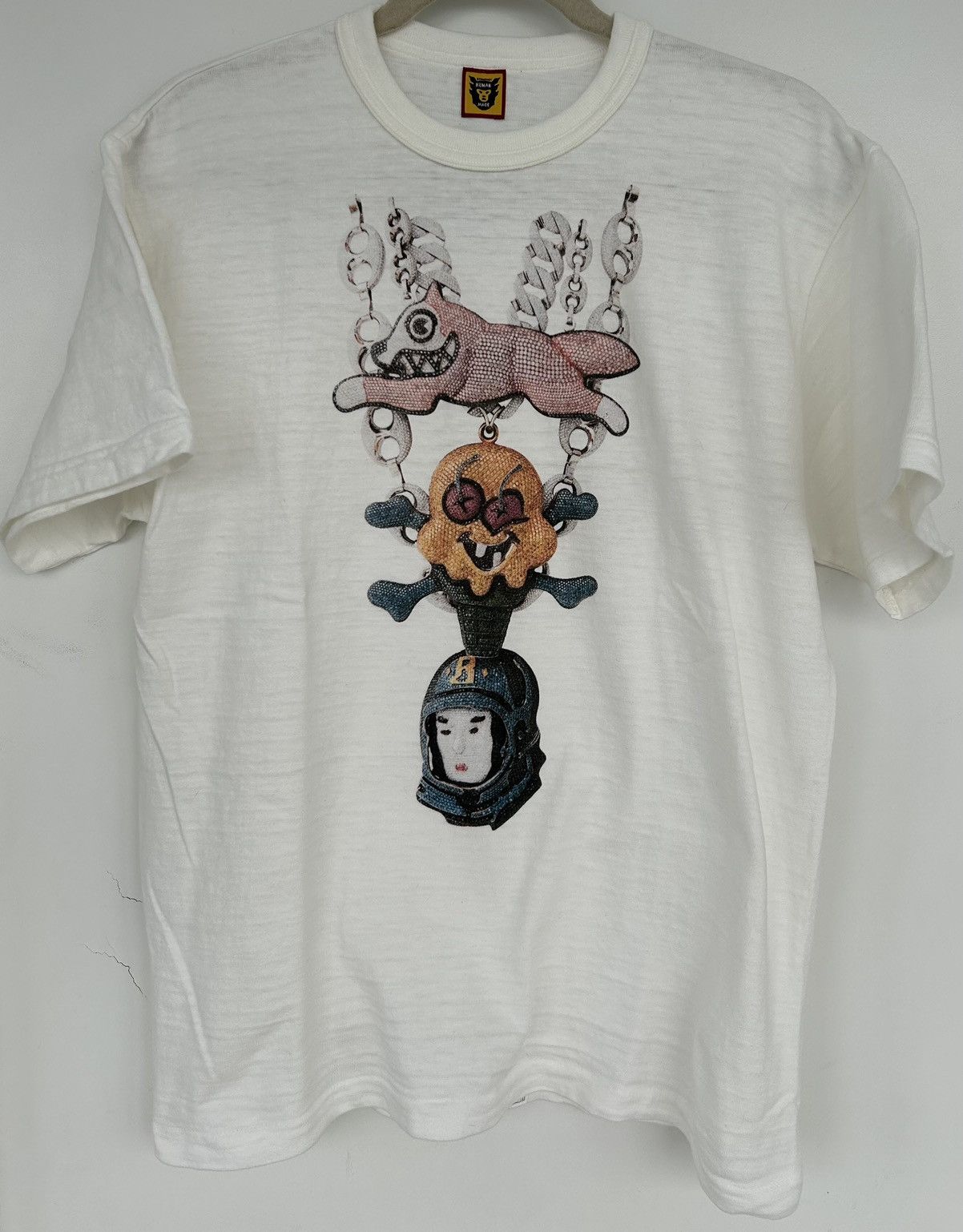 Billionaire Boys Club RARE HUMAN MAN X BBC/ICE CREAM CHAINS TEE | Grailed