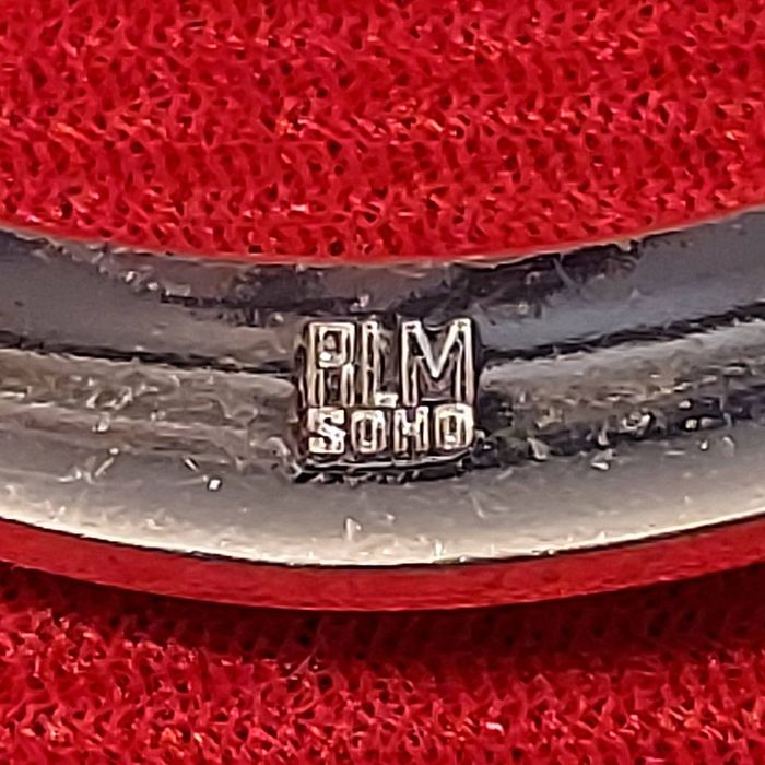 Vintage Vintage RLM SOHO Silver Tone Curved Bangle Bracelet | Grailed