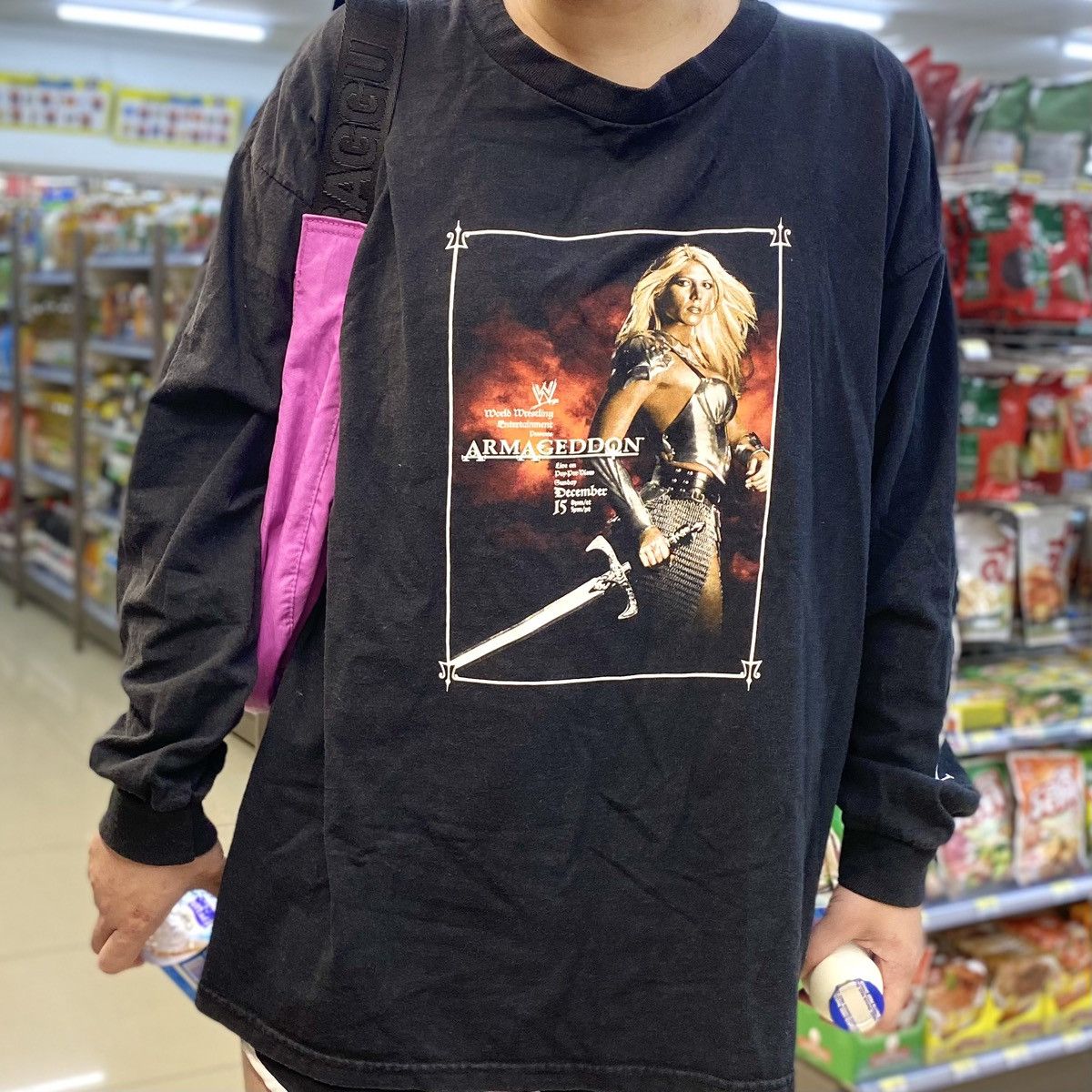 Vintage × WWE × WWF Vintage WWE Torrie Wilson Armageddon 2002 | Grailed