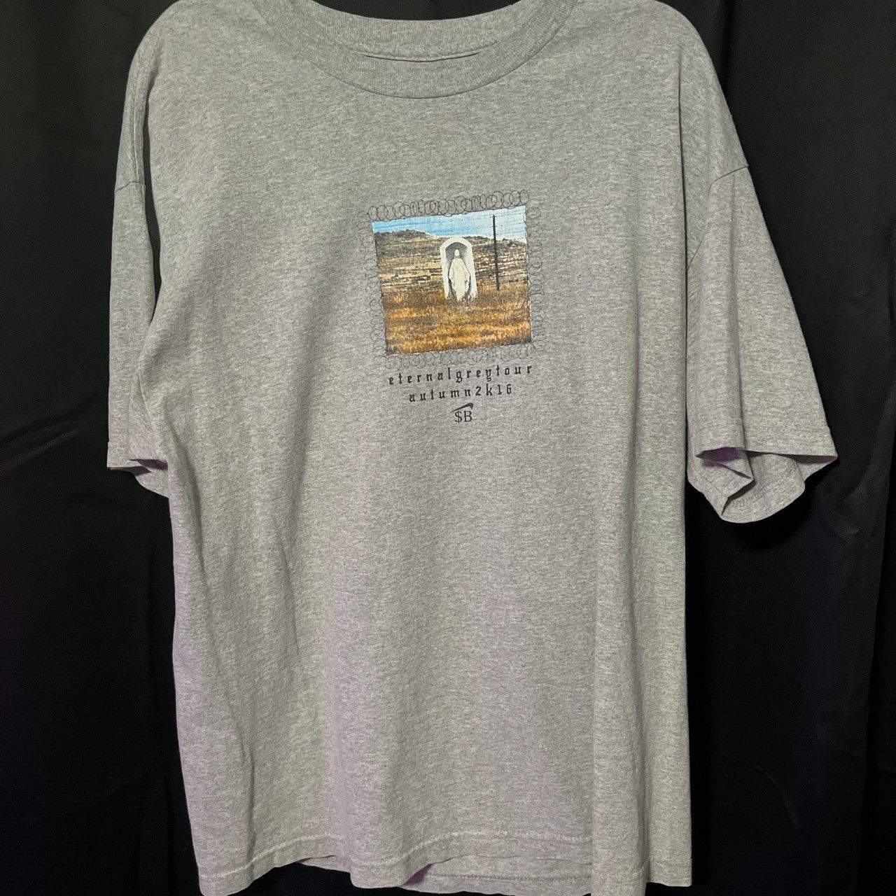 Pouya & $uicideboy$ Merch 2016 $uicideboy$ Eternal Grey Tour Tee | Grailed