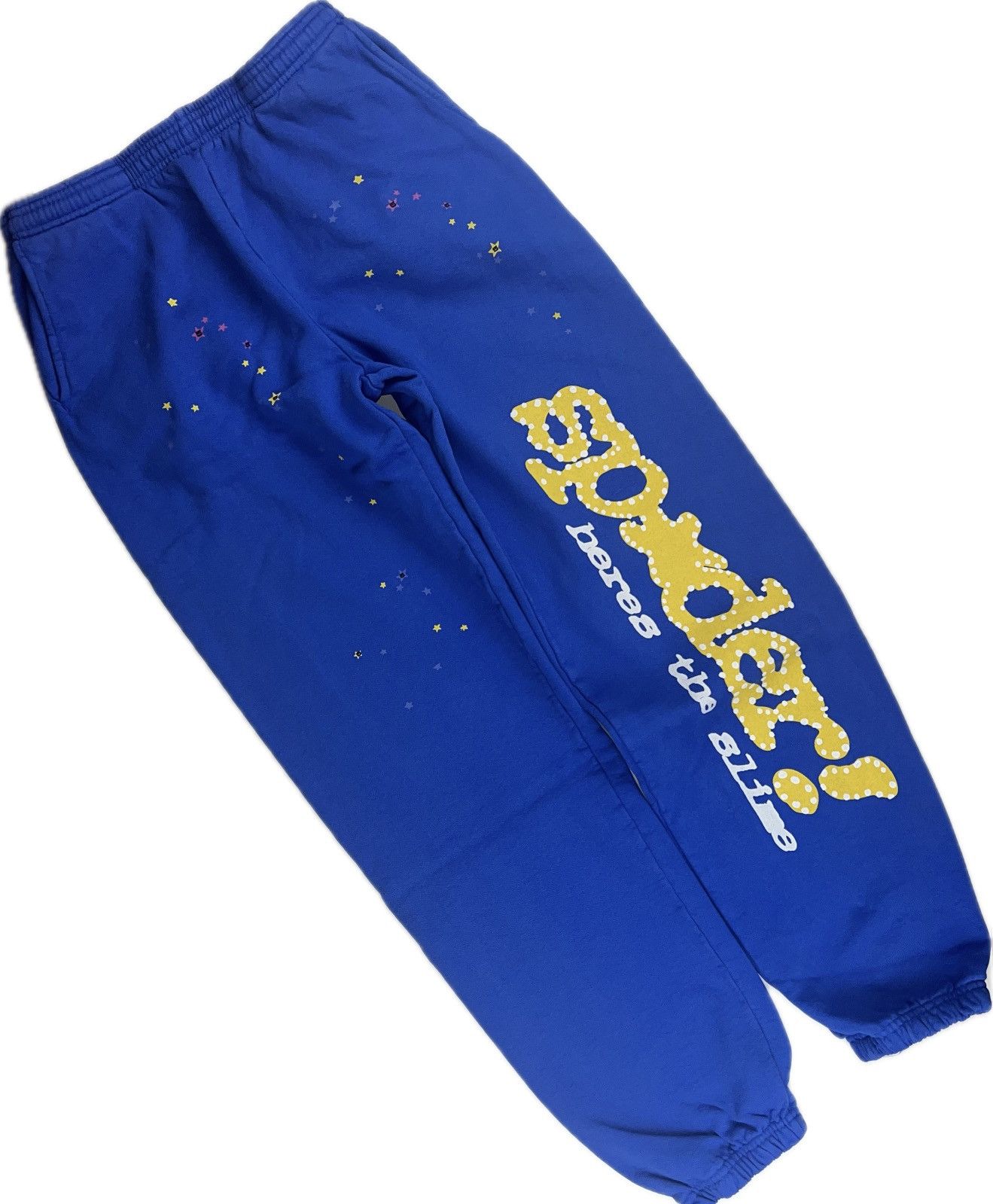 Spider Worldwide Sp5der TC Blue Sweatpants | Grailed