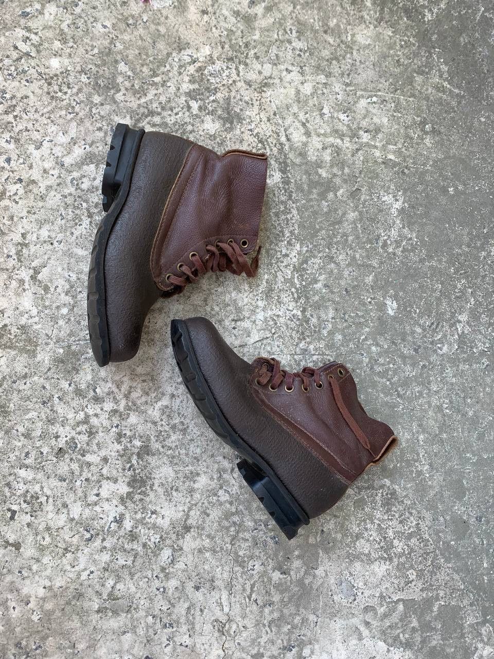 Tretorn Vintage 60s Tretorn Rubber Leather Boots | Grailed
