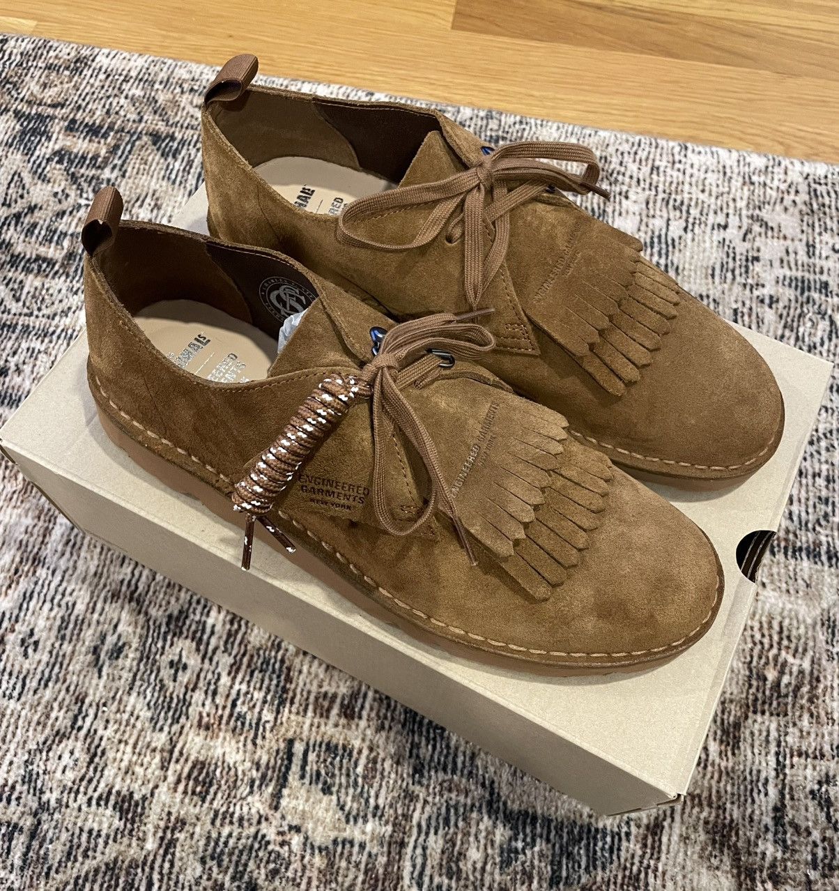 Clarks × Engineered Garments Clark’s Desert Khan Engineered Garments 11 ...