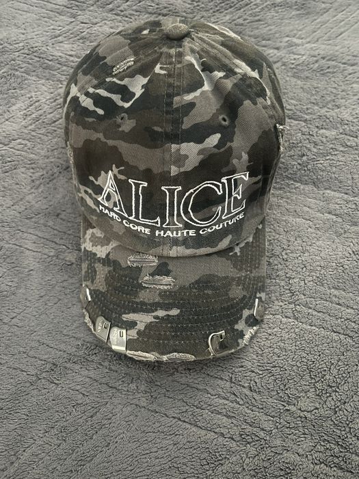 Midnight Studios Alice Hollywood Gray Camo Atelier Logo Cap | Grailed