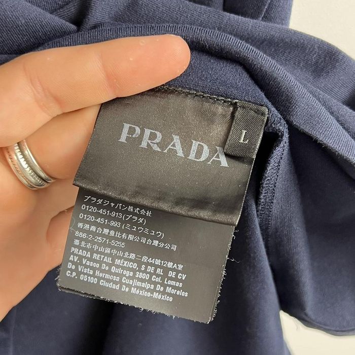 Prada Prada Milano Logo Tshirt | Grailed