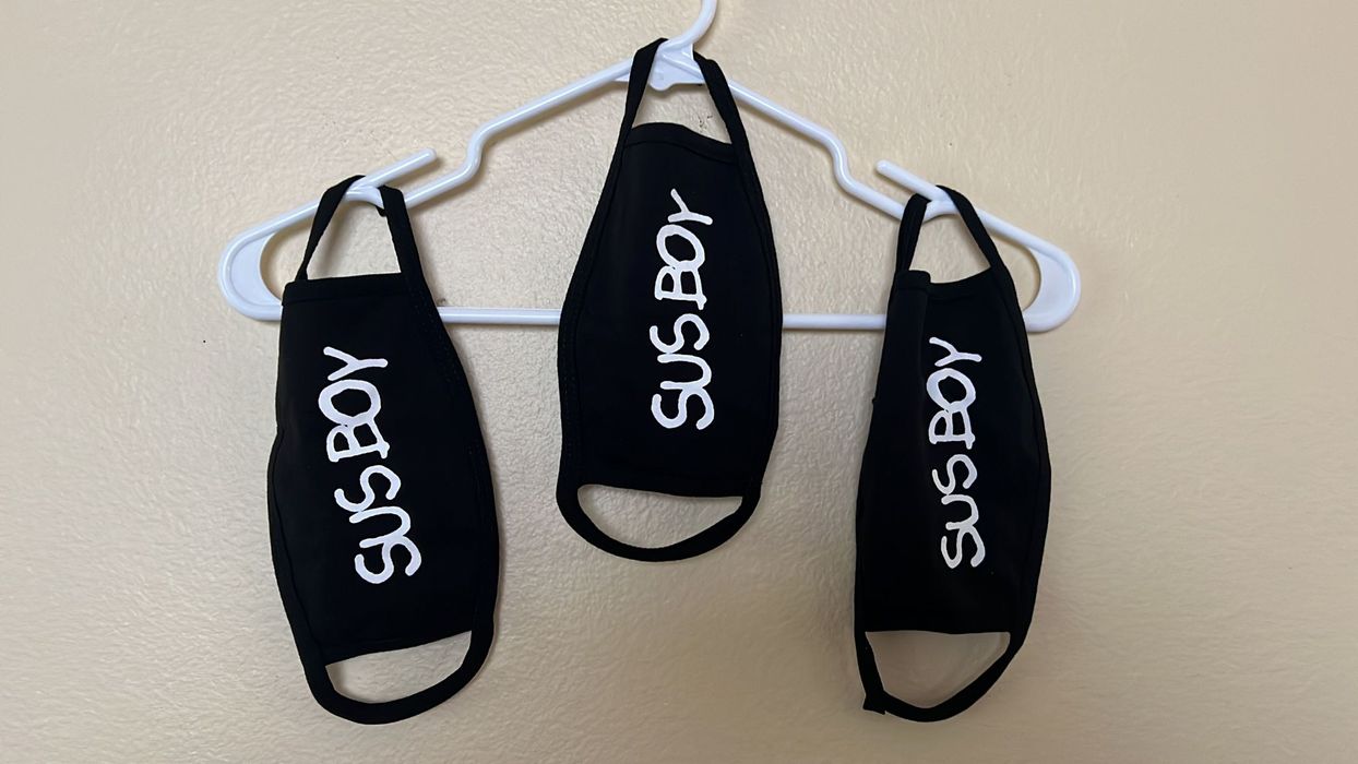 Sus Boy SUS BOY FACE MASK NEW X3 RARE BLACK | Grailed