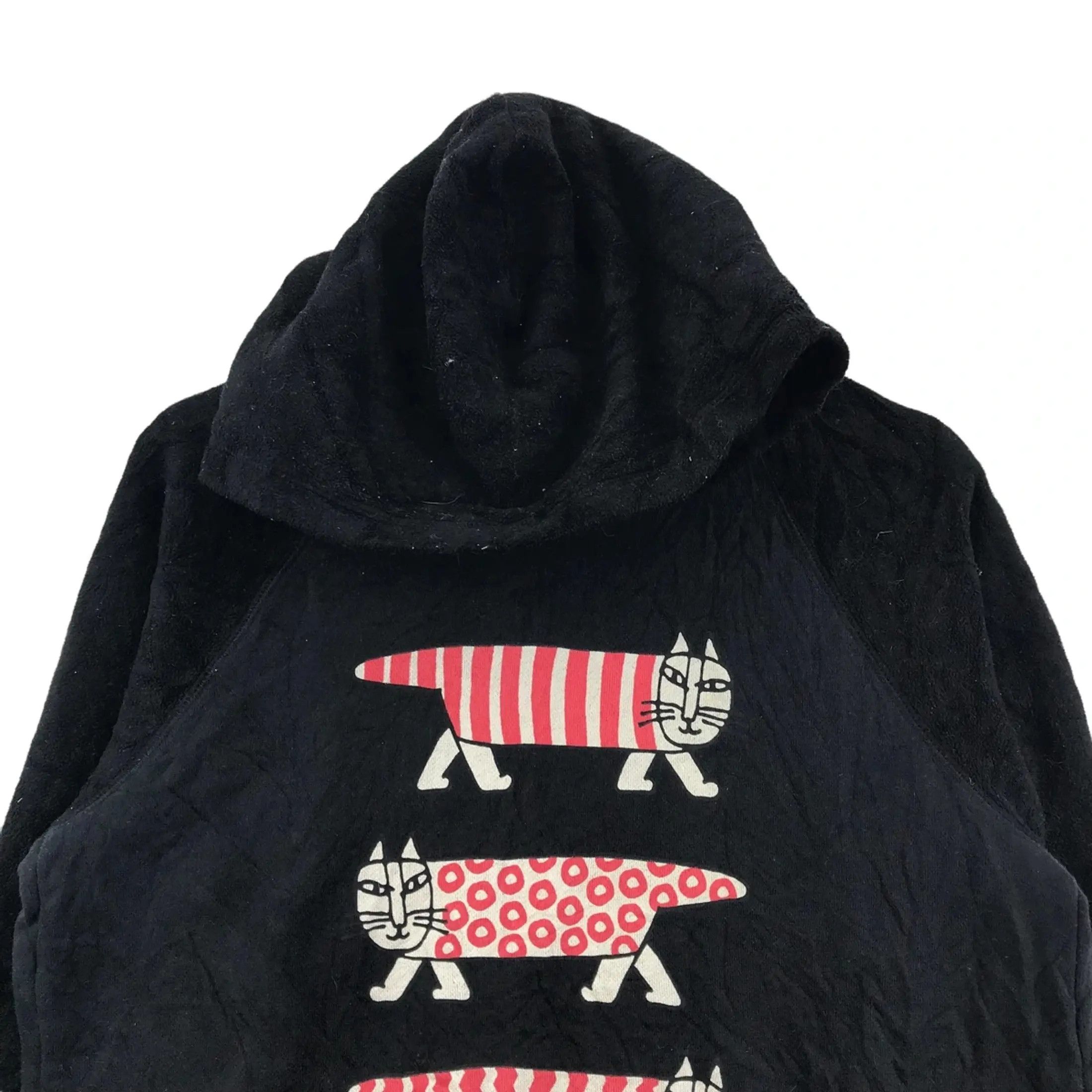 Uniqlo UNIQLO X LISA LARSON Collaboration Cat Art Painting Hoodie | Grailed
