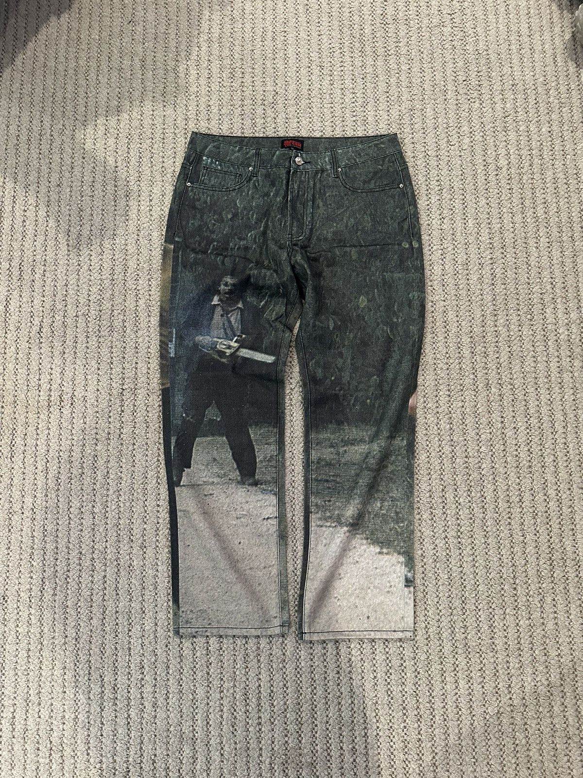Half Evil Half Evil Texas Chainsaw Massacre Pants | Grailed