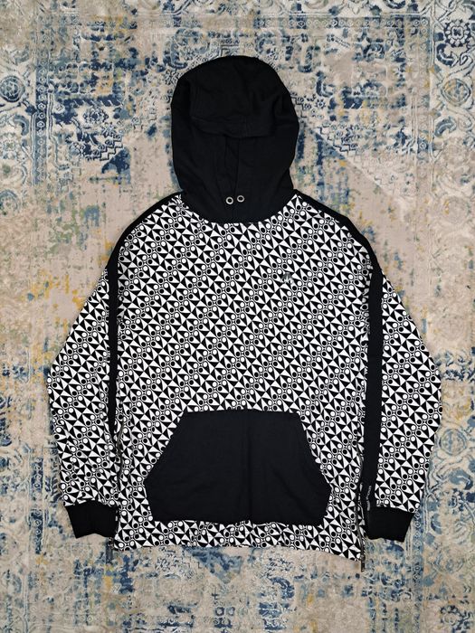 Moose Knuckles Moose Knuckles Fullprint Monogram Hoodie Metal Logo ...