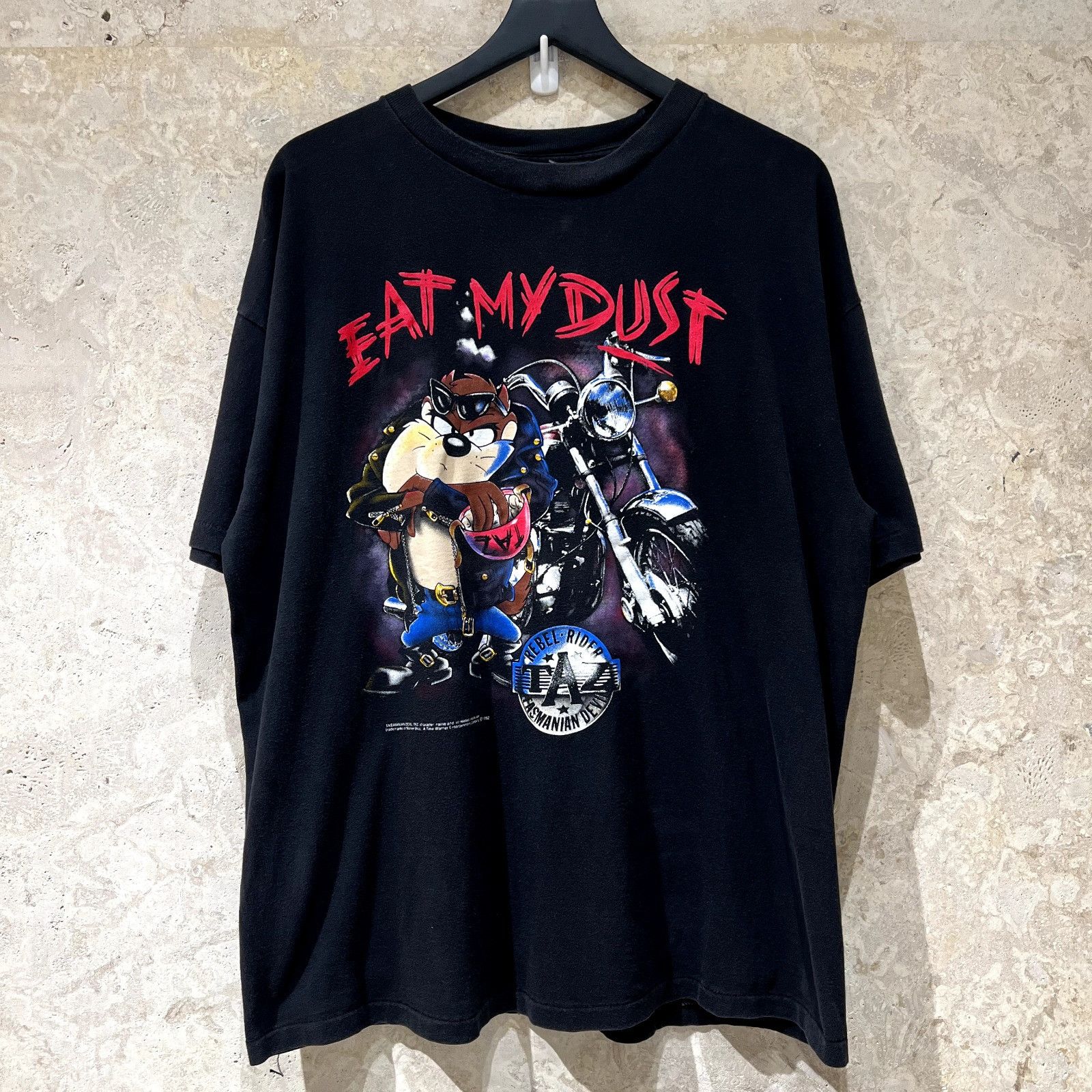 Vintage Vintage 90s Taz Looney Tunes Eat My Dust T-Shirt Size XL | Grailed