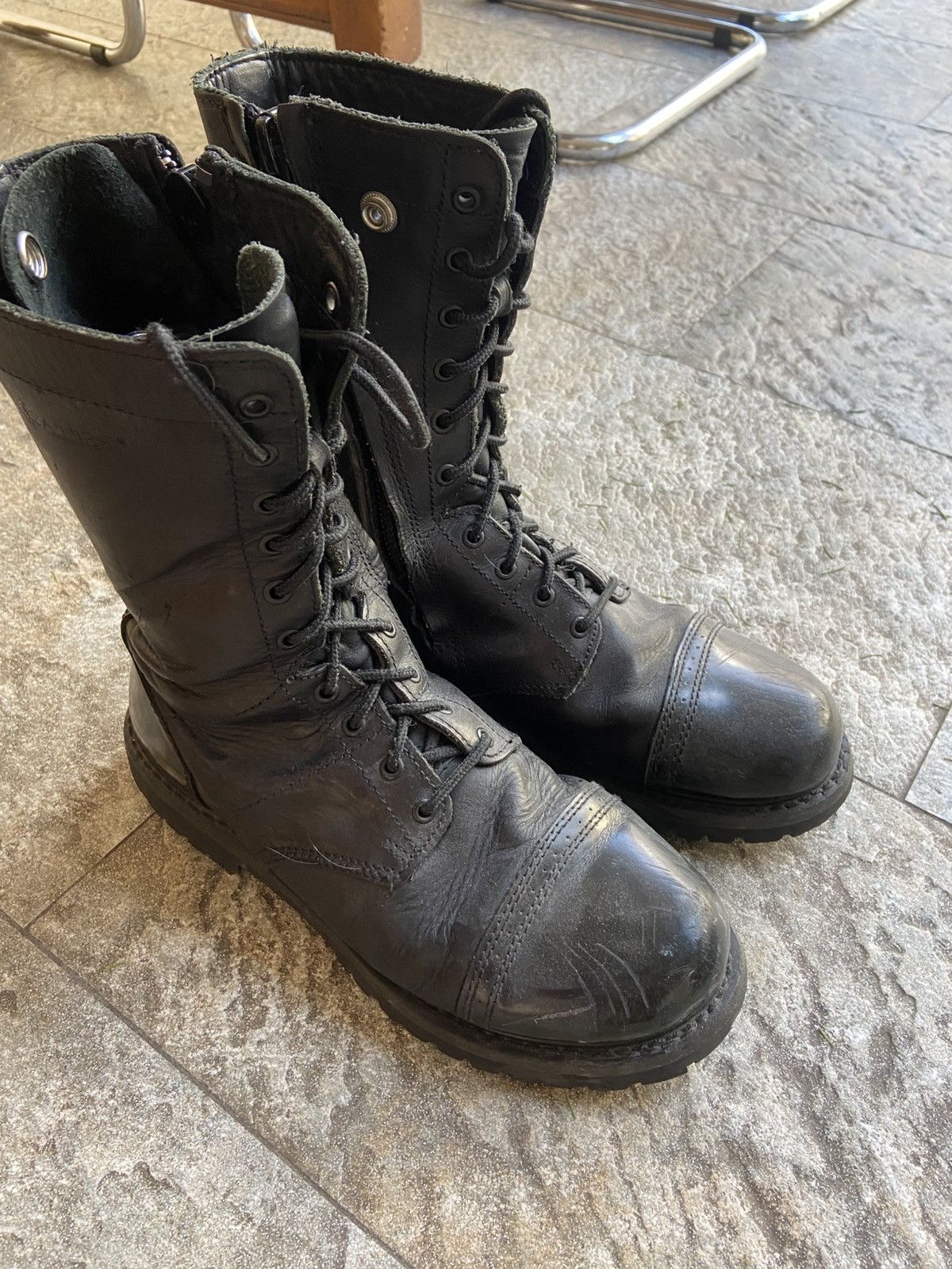 Military × Vintage Bates Paratrooper Boots | Grailed