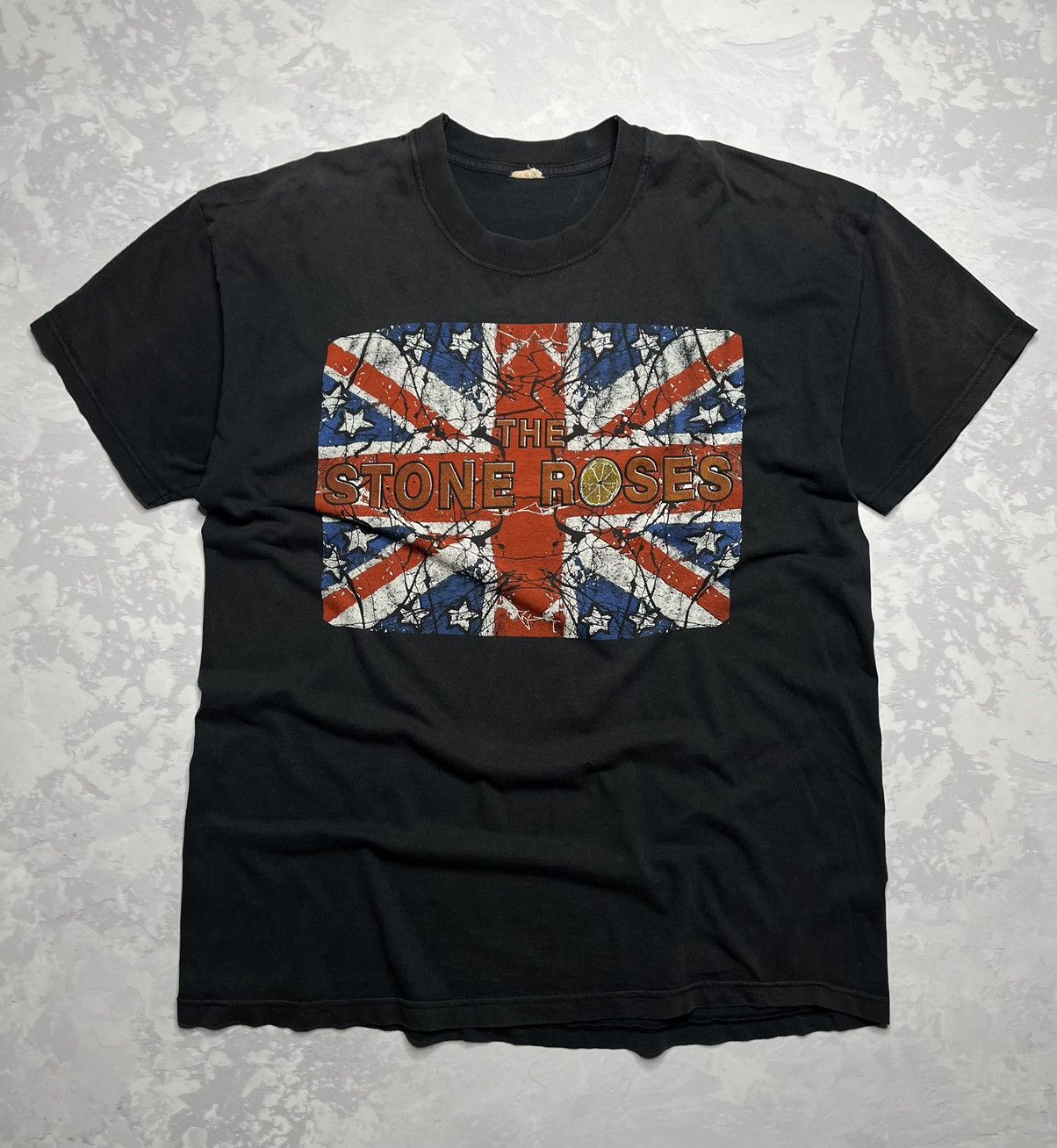 Vintage Vintage 90s The Stone Roses Rock Band Faded T Shirt | Grailed