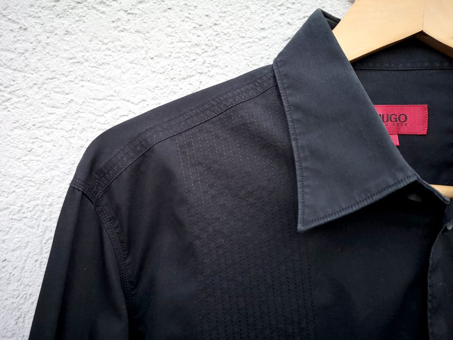 Hugo Boss HUGO BOSS Red Label Black Elegant Dress Shirt | Grailed