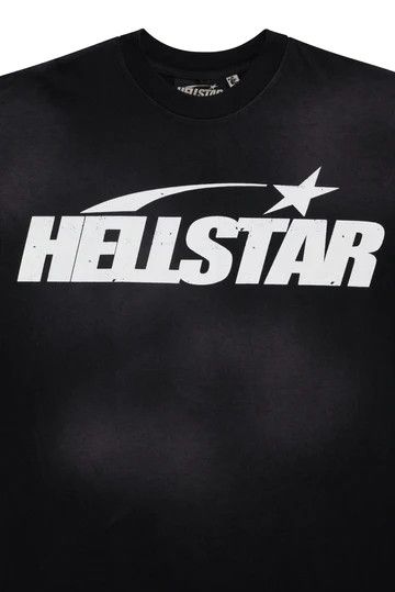 Streetwear Hellstar Classic Logo Tee Black | Grailed
