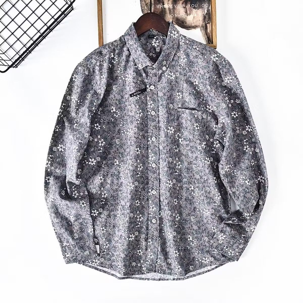 Very Rare New Special Release Fancy Floral Casual Shirt Flannel Summer ...