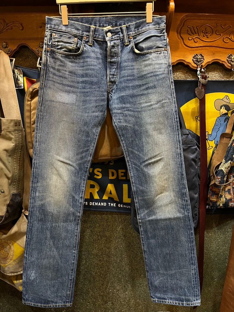 RRL Ralph Lauren RRL USA Washed Denim Jeans - dmc | Grailed