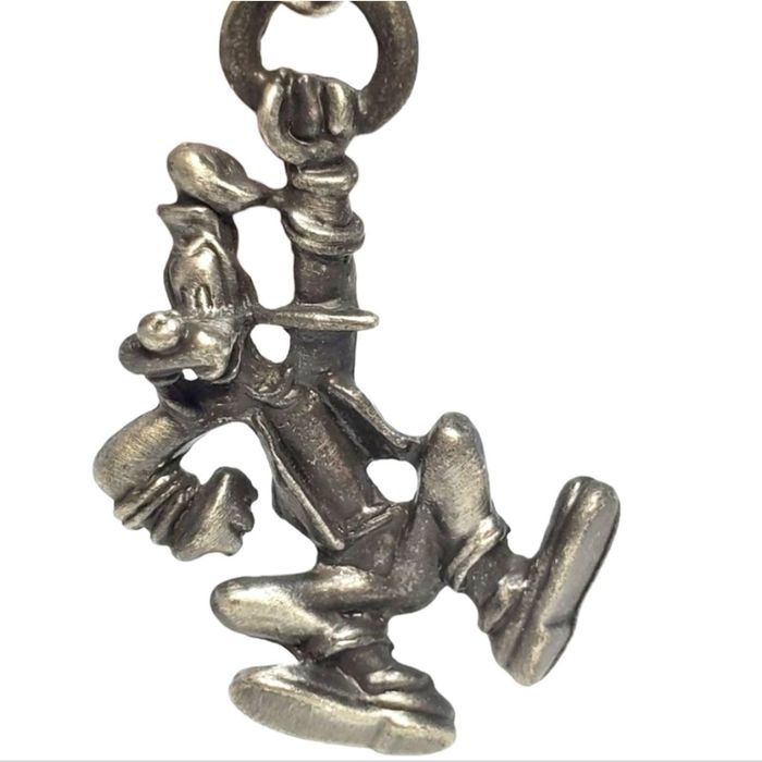 Disney Disney Goofy Vintage Silver-toned Metal Keychain | Grailed