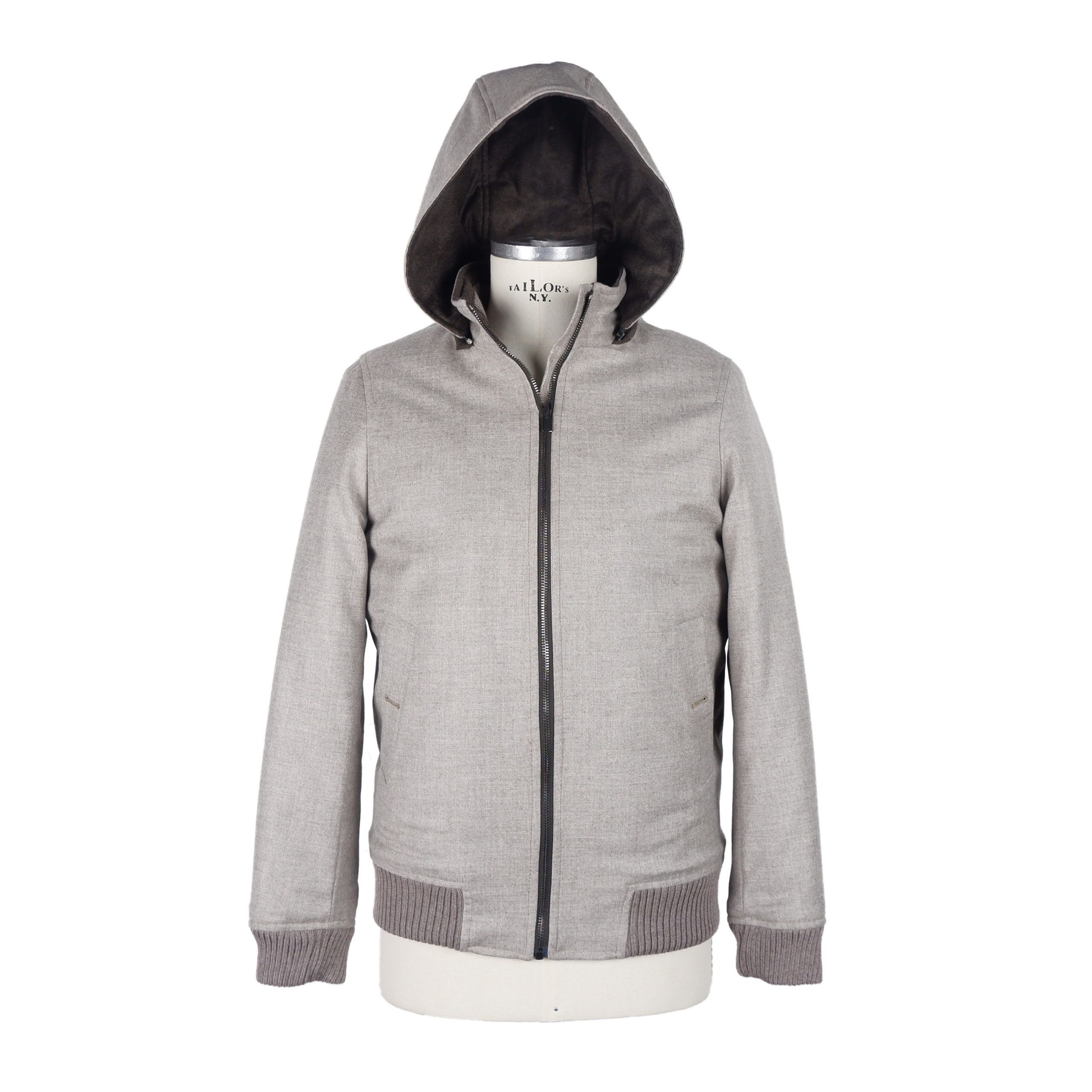 Designer Made in Italy Beige Wool Jacket | Grailed