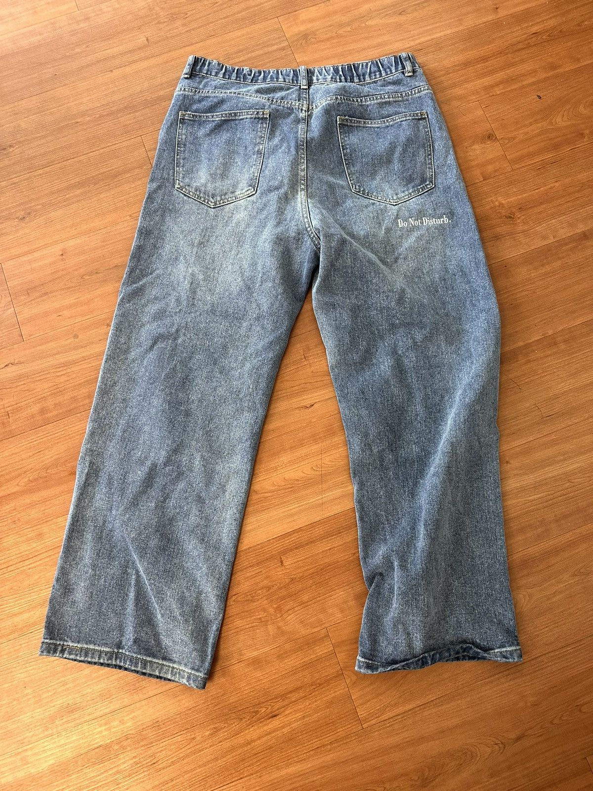 Designer × Streetwear DND. Embroidered Dad Jeans | Grailed