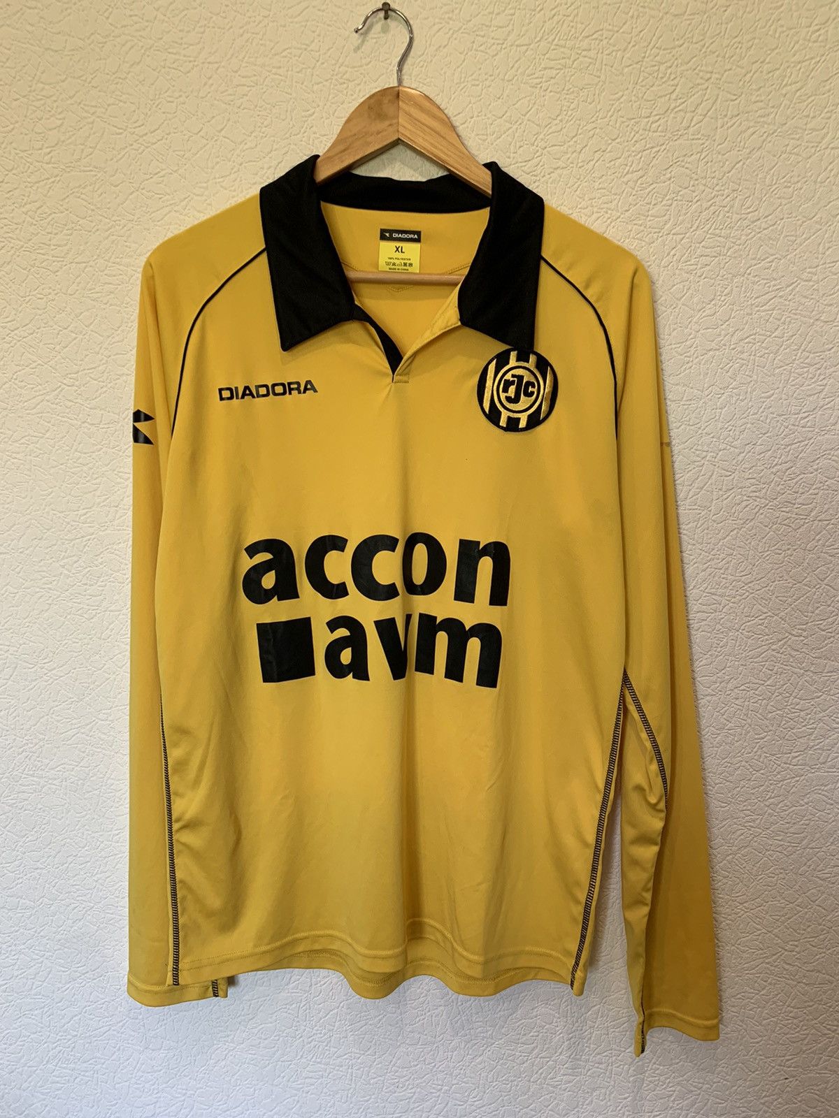 Diadora × Soccer Jersey Diadora Roda JC 2010/2011 Home Kit Soccer ...