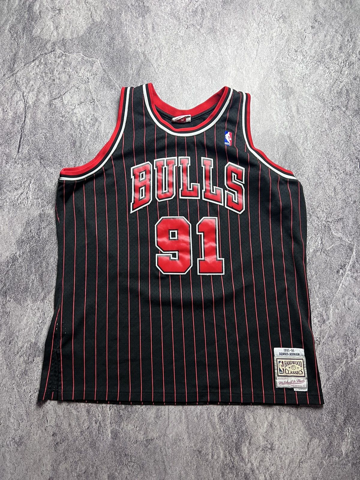Chicago Bulls × Mitchell & Ness × NBA Mitchell & Ness Dennis Rodman ...