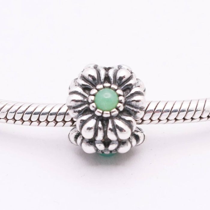 pandora Authentic PANDORA May Birthday Blooms Charm | Grailed