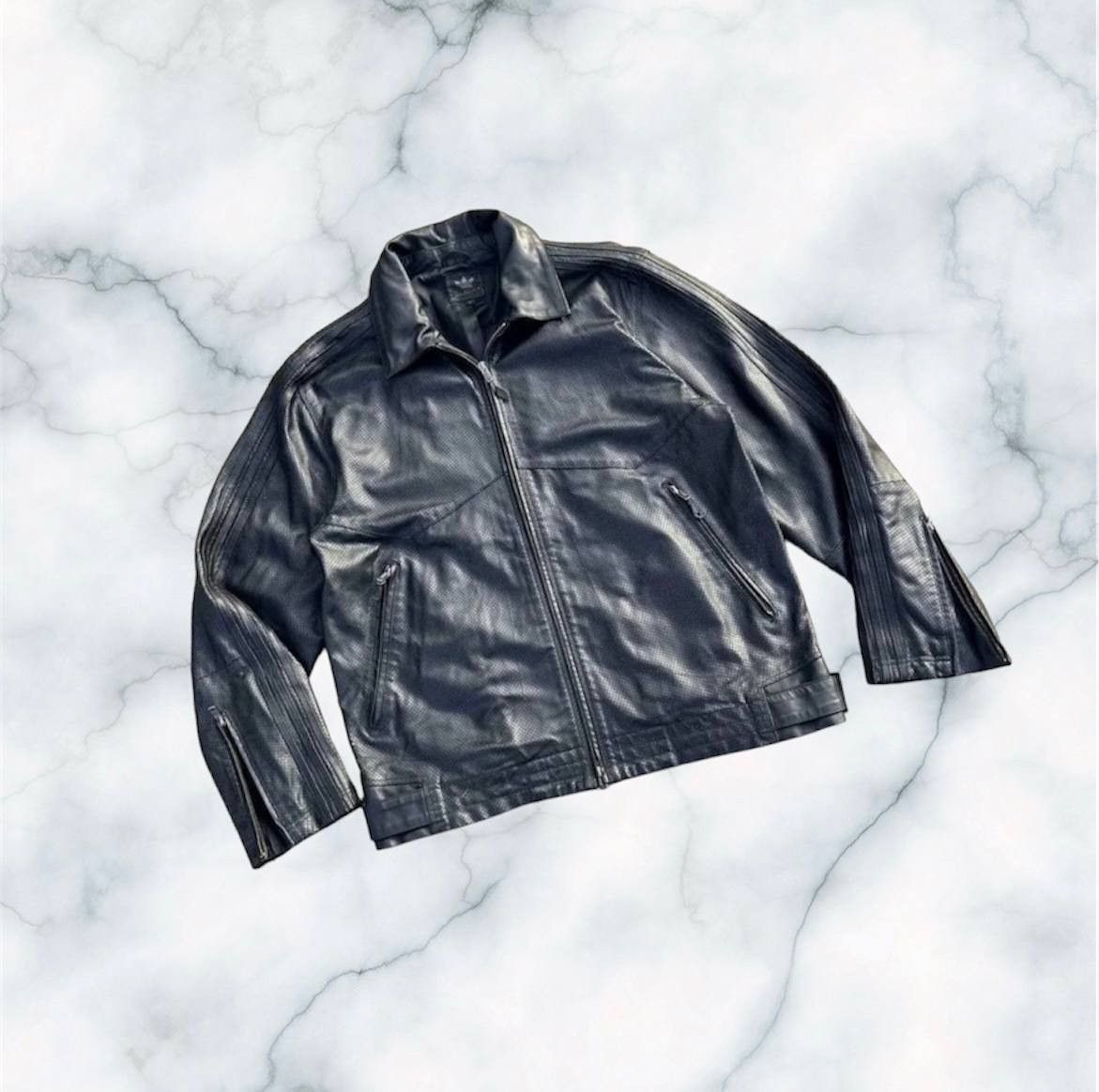 Adidas RRP 650$ Vintage Adidas Muhammad Ali Leather Jacket | Grailed