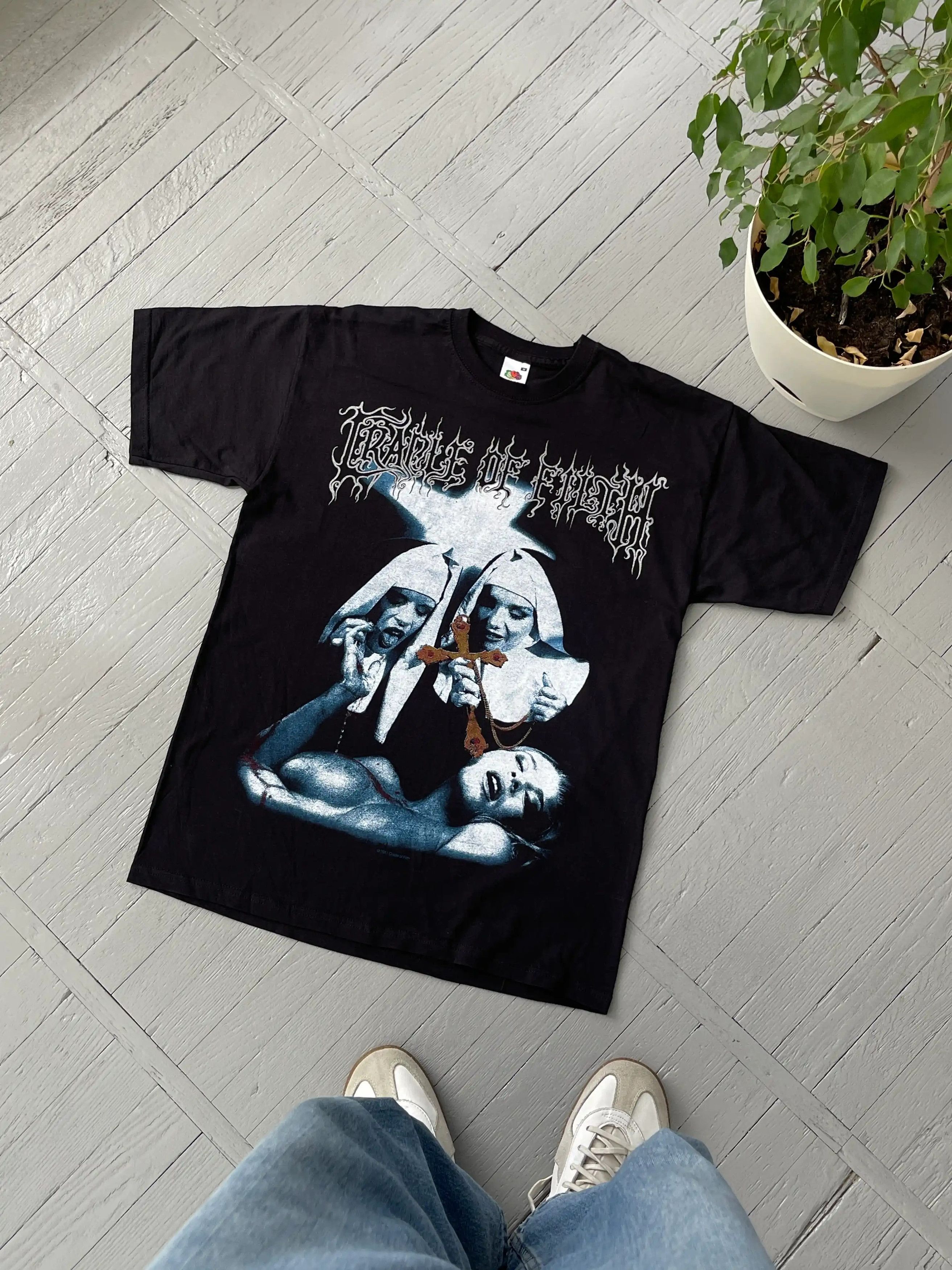 Band Tees × Vintage Vintage Cradle Of Filth Band Tee Shirt | Grailed