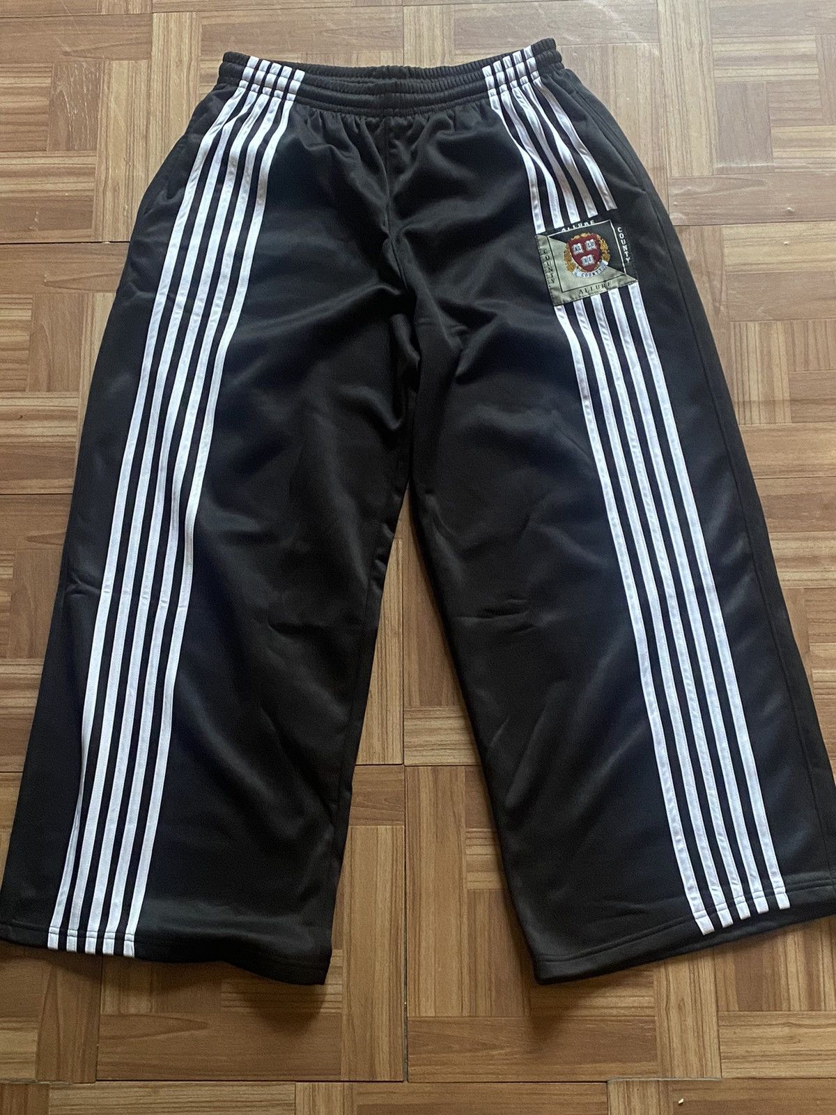 Other Allure County Black “Crest” Trackpants | Grailed