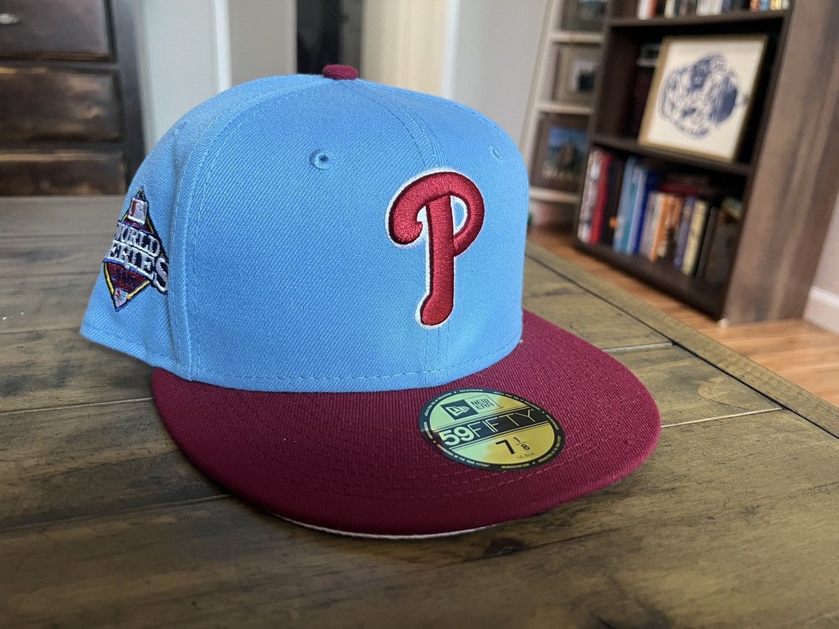 New Era Philadelphia Phillies Alternate fitted hat Pink UV 7 1/8 | Grailed