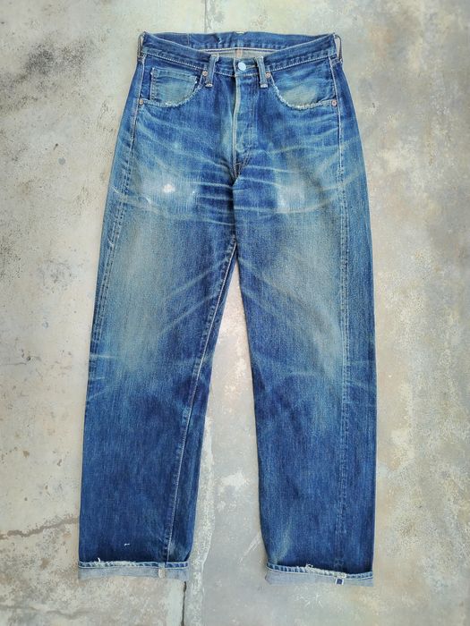 Pherrows Pherrows Stormy Blue 40s WW2 Replica Selvedge Denim | Grailed