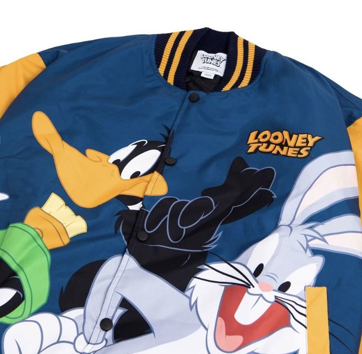 Bomber Jacket varsity jacket looney tunes be friend jacket varsity ...