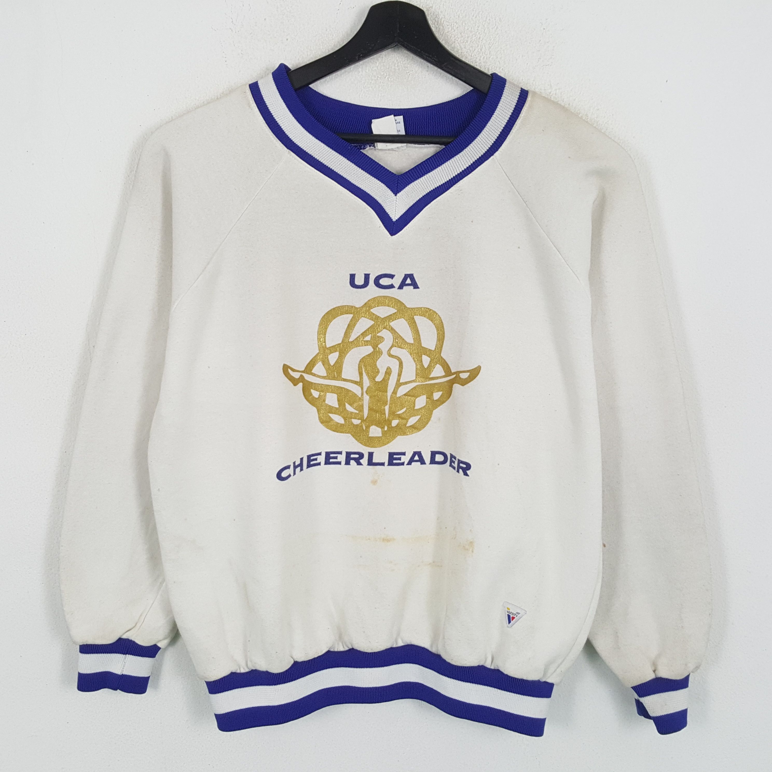 American College × Streetwear × Vintage UCA CHEERLEADERS Center Design ...