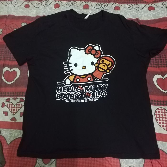 Cartoon Network hello kitty x baby milo A BATHING APE | Grailed