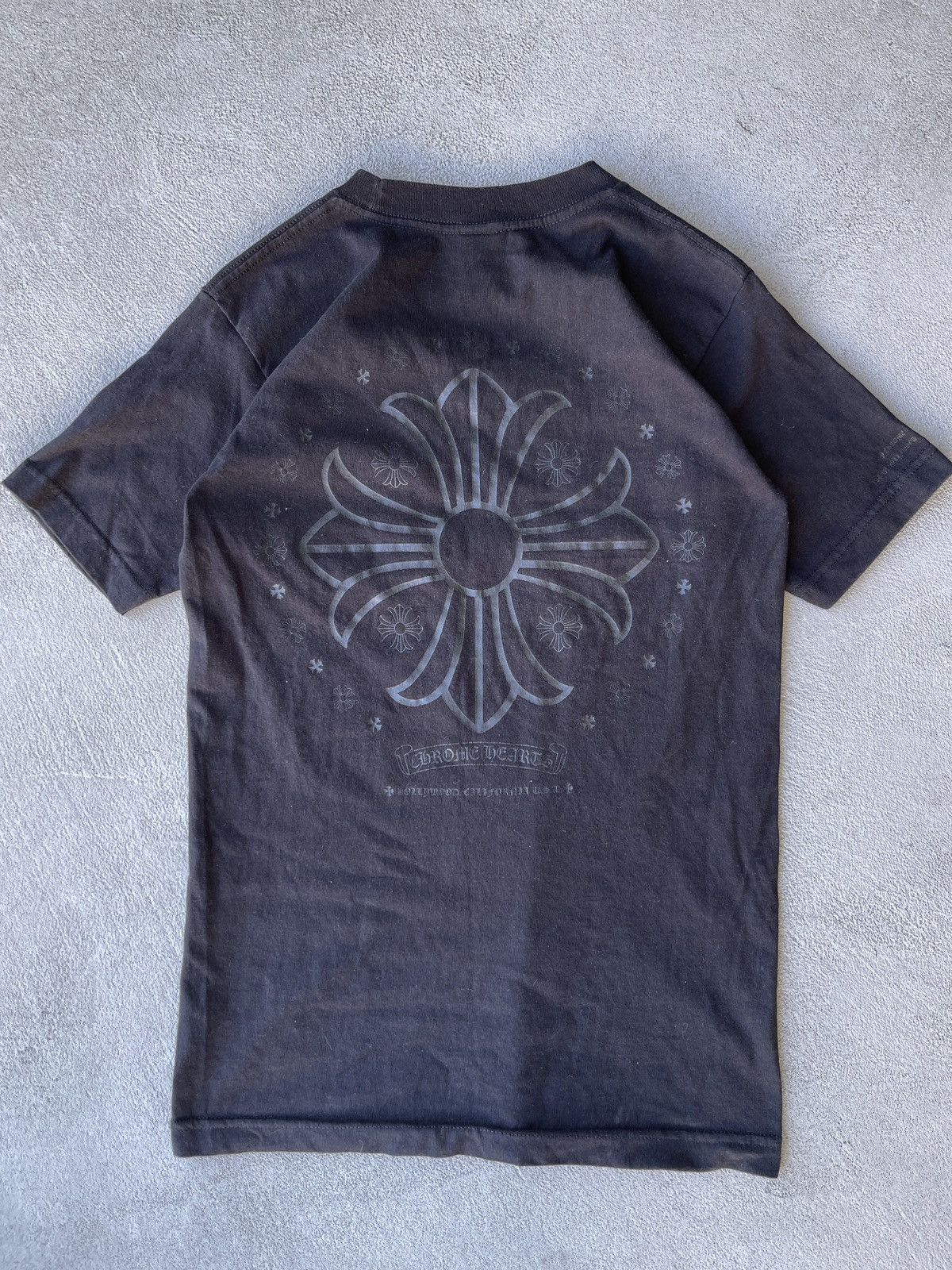 Chrome Hearts STEAL! 00s Chrome Hearts Triple Black Cross Logo Pocket ...