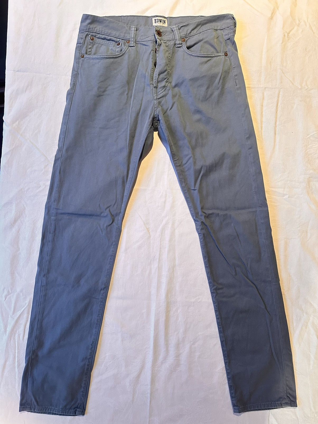 Edwin Edwin Garment Dyed Slim Chino | Grailed