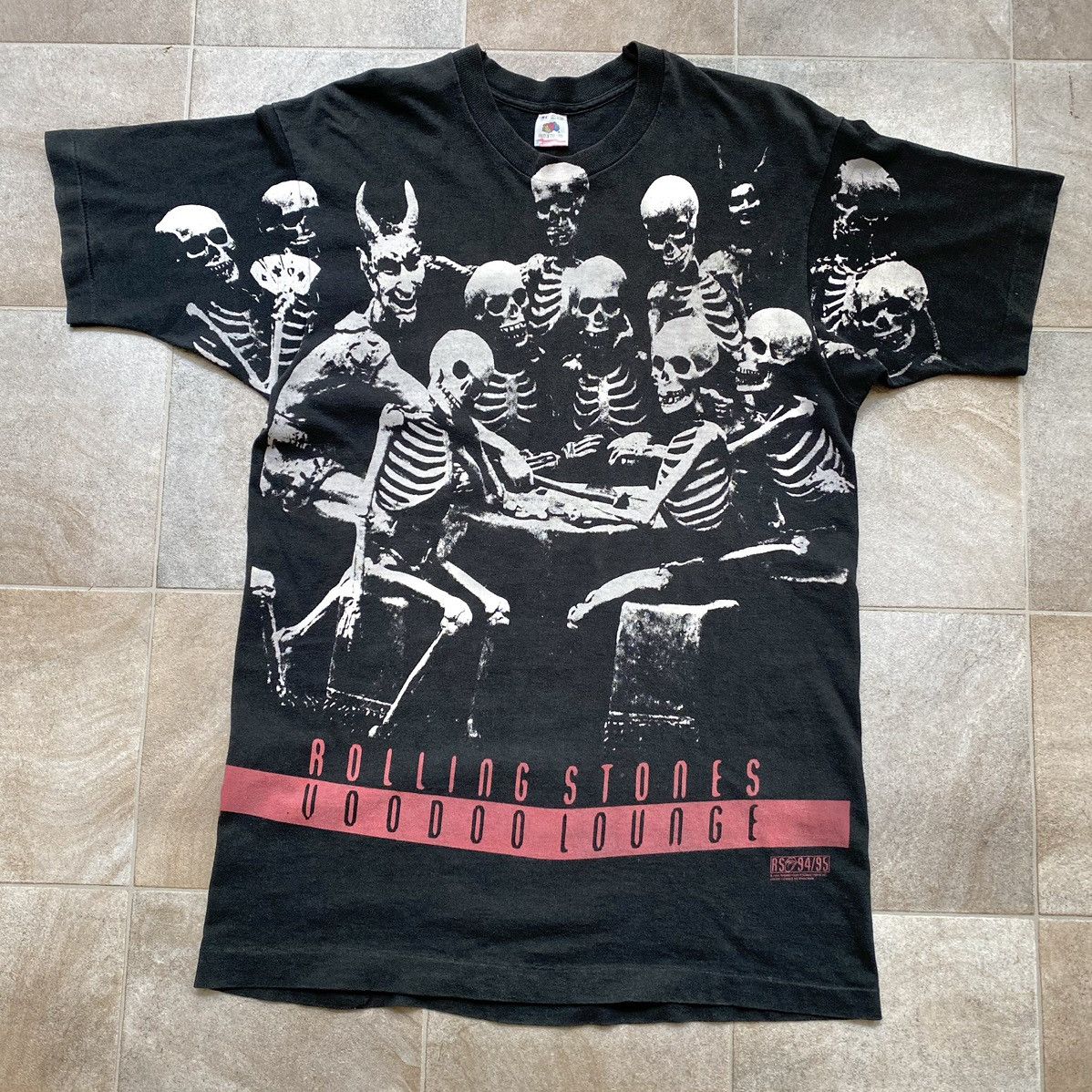 The Rolling Stones × Vintage Vintage 90’s Rolling Stones Vodoo Lounge ...