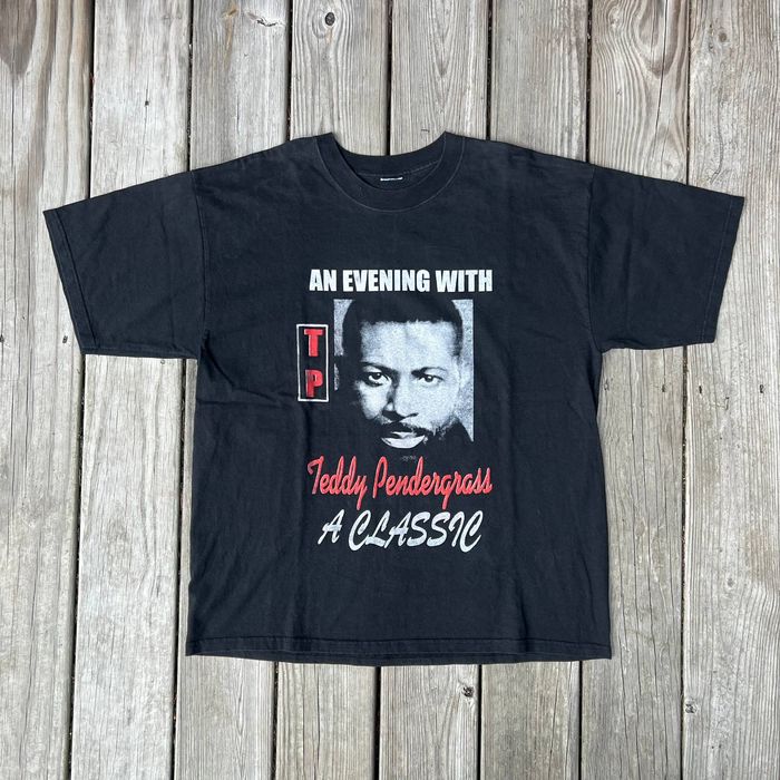 Vintage Vintage evening with teddy pendergrass music band t shirt | Grailed