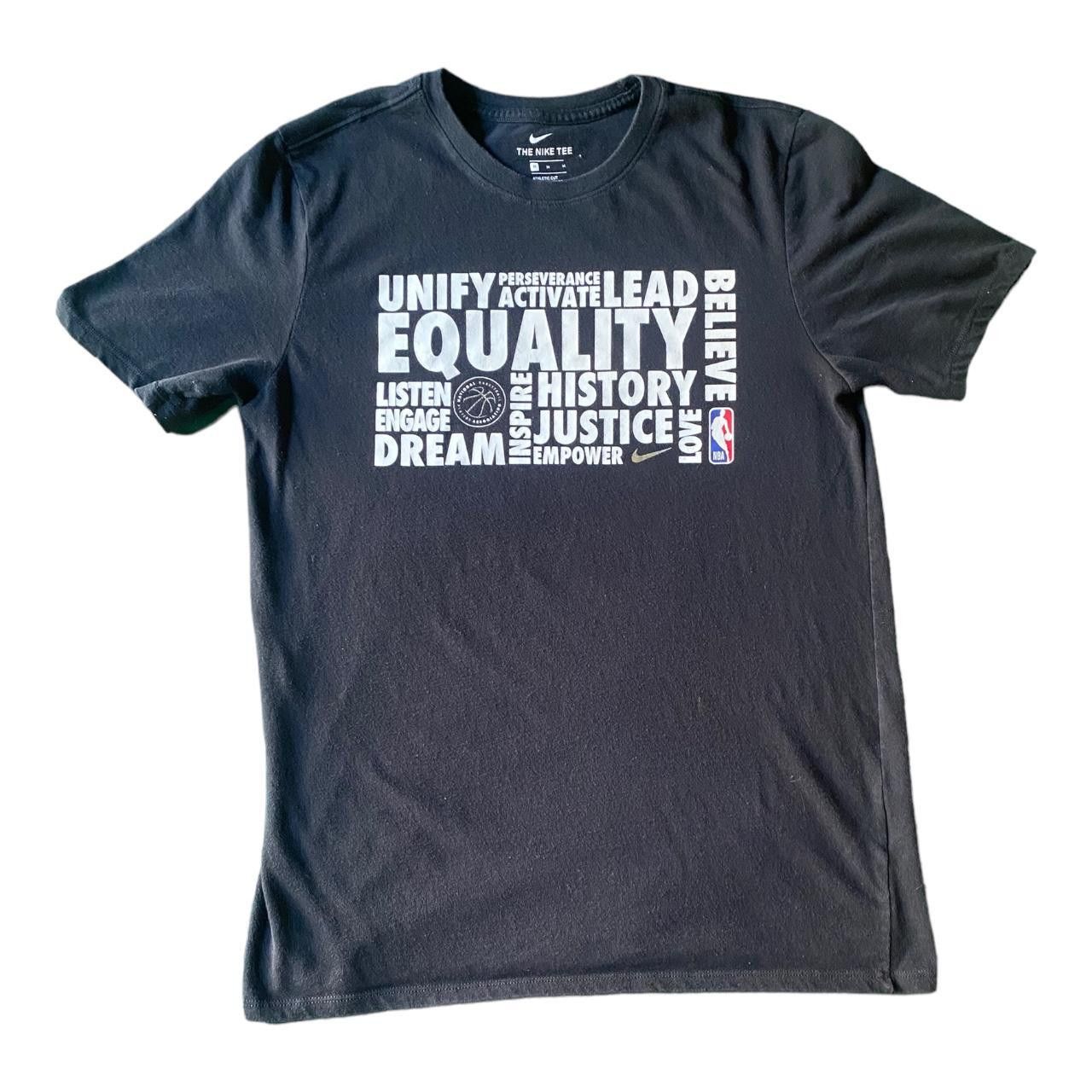 Nike Nike NBA Equality Athletic Dri-Fit Black Mens T-shirt | Grailed