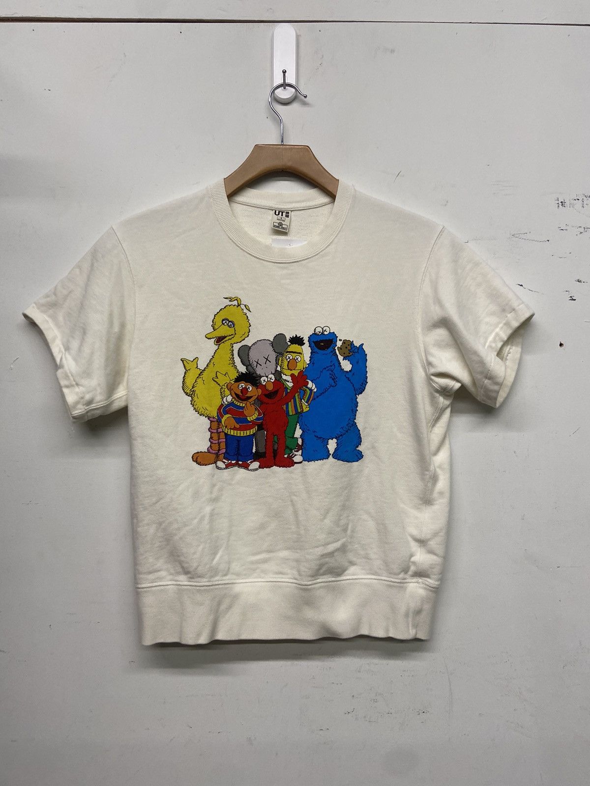 Kaws Kaws Sesame Street Tee Sz S | Grailed