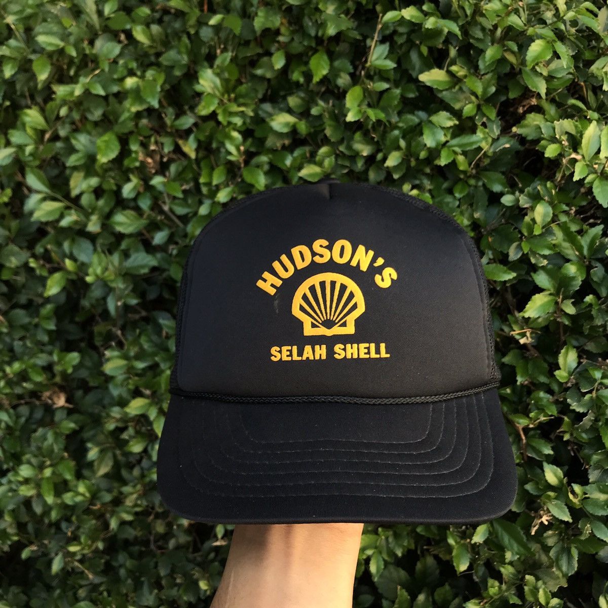 Vintage Hudson’s Selah Shell Logo Rope Hat | Grailed