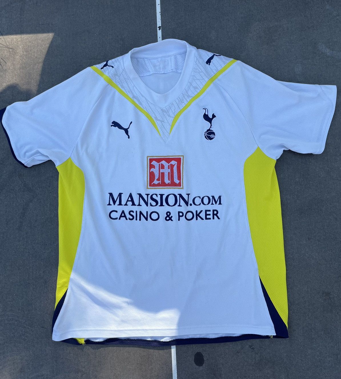 Jersey × Soccer Jersey × Vintage Puma Tottenham Hotspur 2009/2010 Home ...