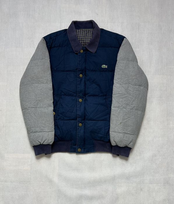Lacoste Reversible Puffer Jacket Lacoste vintage logo | Grailed