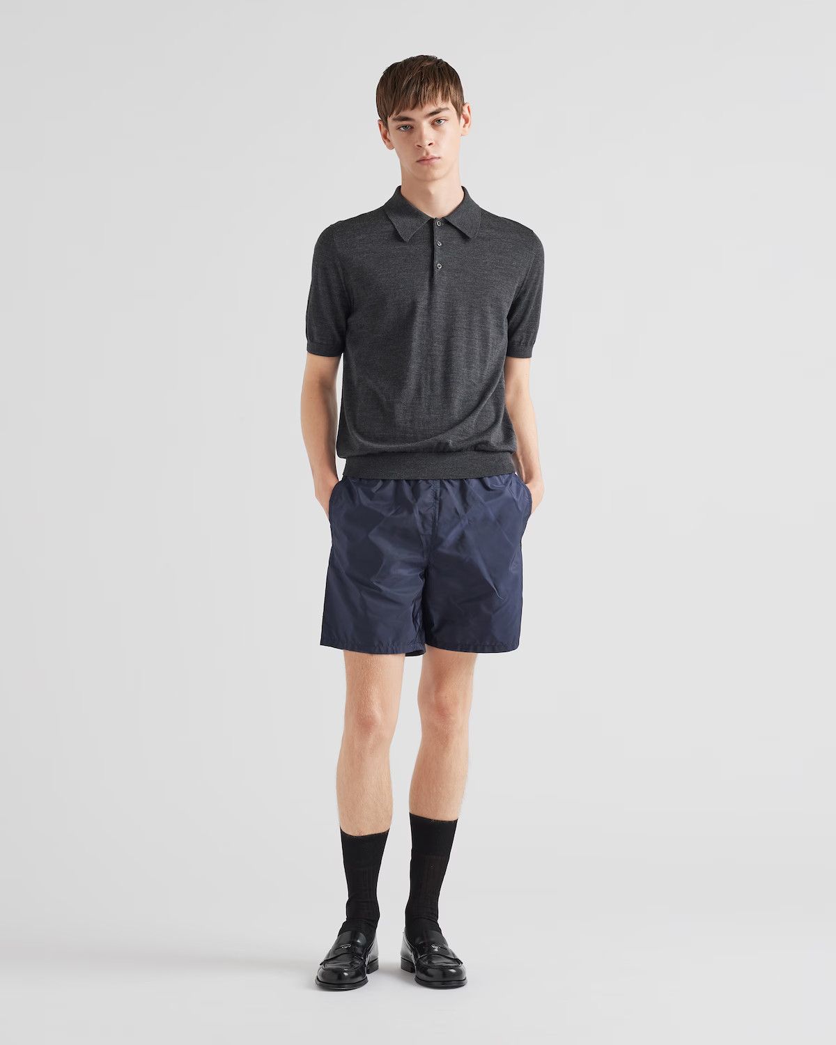 Prada PRADA SHORTS NYLON SWIM LOGO SURF UB333_1WQ9_F0ABB_S_231 | Grailed
