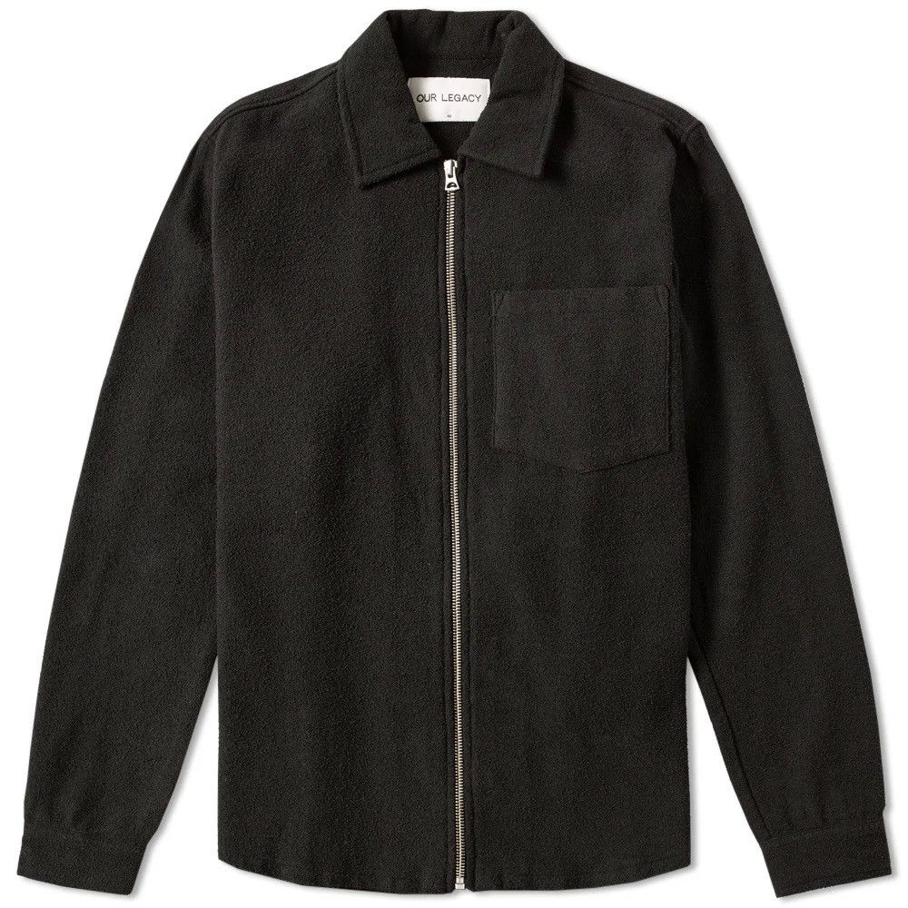 Our Legacy Our Legacy SS14 Boucle Shirt Zip Up Overshirt | Grailed
